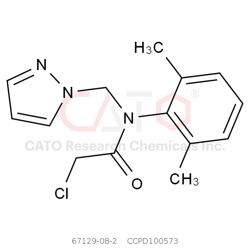 67129-08-2,吡唑草胺,Metazachlor,CATO,标准品最新报价,现货供应 - CATO标准品商城
