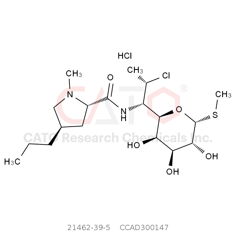 21462-39-5,盐酸克林霉素,Clindamycin Hydrochloride,CATO,标准品最新报价,现货供应 - CATO标准品商城