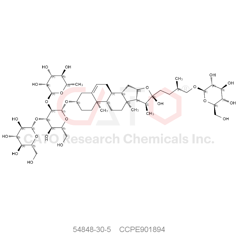 54848-30-5,原纤细薯蓣皂苷,Protogracillin,CATO,标准品最新报价,现货供应 - CATO标准品商城