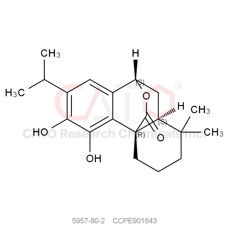5957-80-2,鼠尾草酚,Carnosol,标准品最新报价,现货供应-CATO标准品商城.