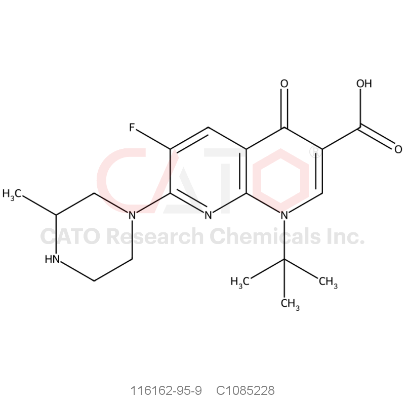 116162-95-9,1-Tert-Butyl-6-Fluoro-7-(3-Methylpiperazin-1-yl-4-Oxo-1,8 ...