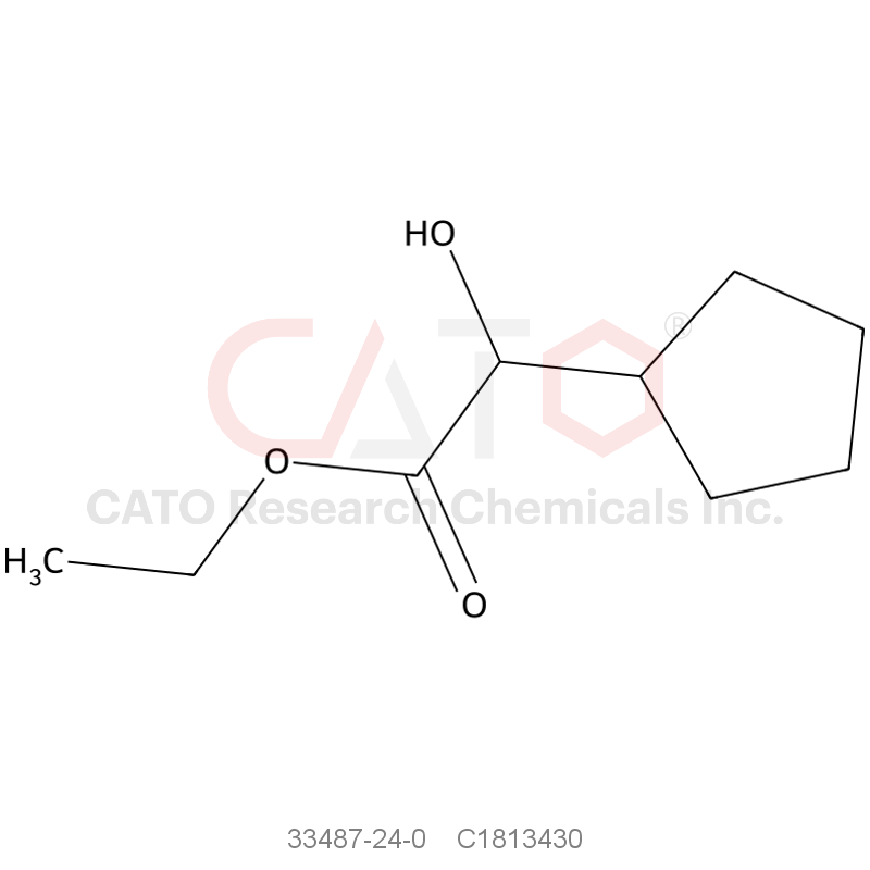 33487-24-0 | ethyl 2-cyclopentyl-2-hydroxyacetate | ethyl 2-cyclopentyl ...